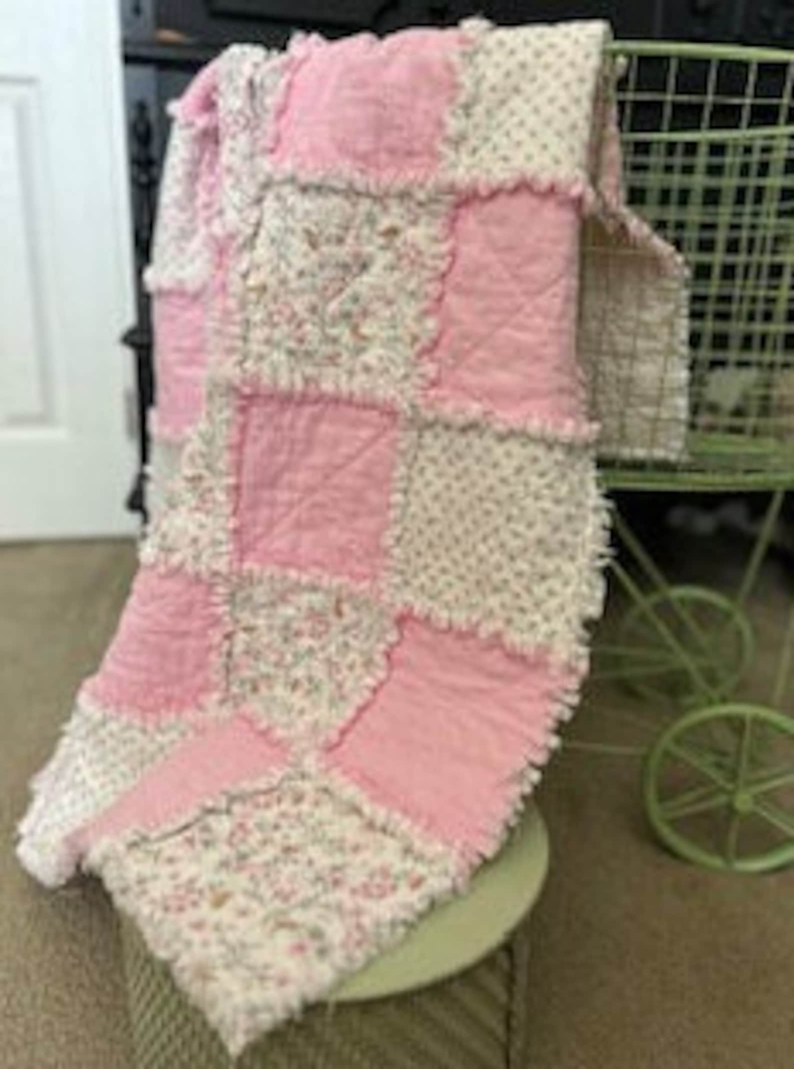 Baby Rag Quilt, Child Rag Quilt, Baby Blanket, Baby Shower Gift, Bird ...