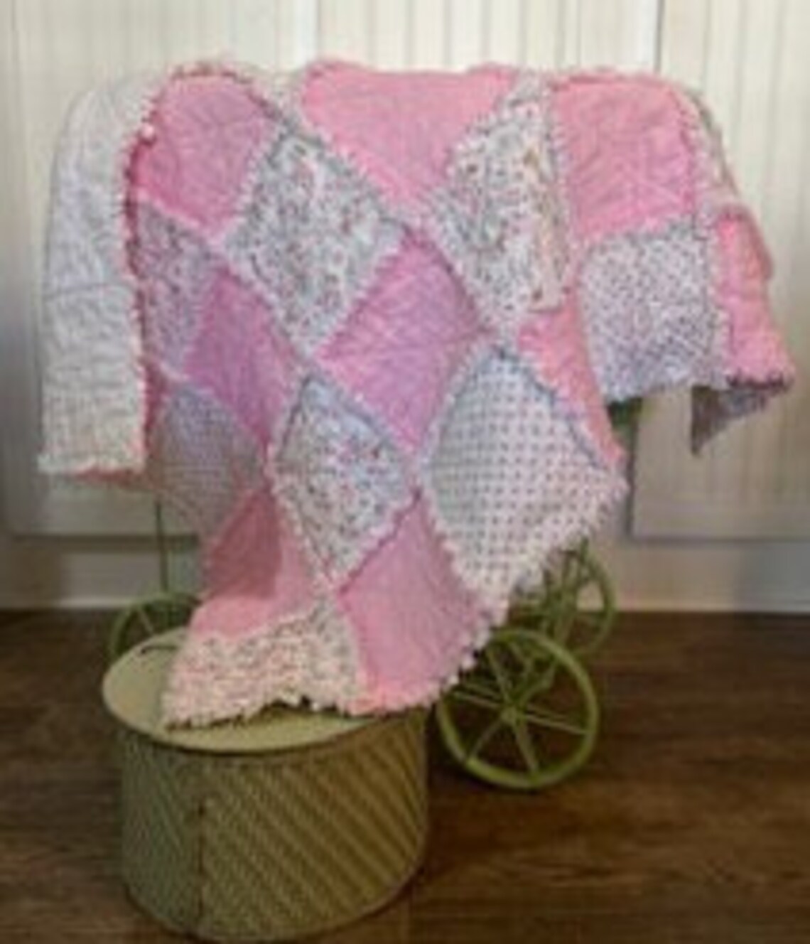 Baby Rag Quilt, Child Rag Quilt, Baby Blanket, Baby Shower Gift, Bird ...