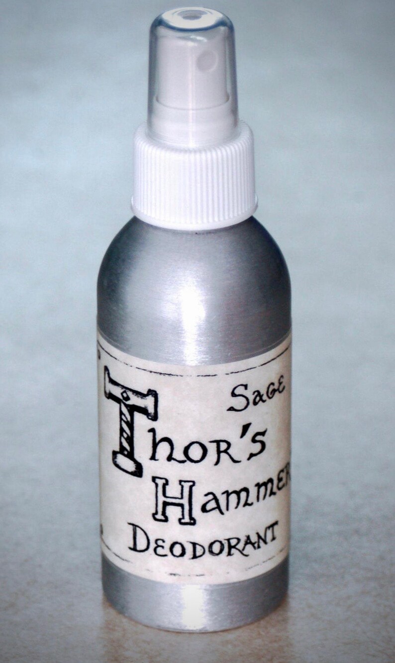 Pine & Sage Deodorants | Thor's Hammer Deodorant Spray | Viking ...