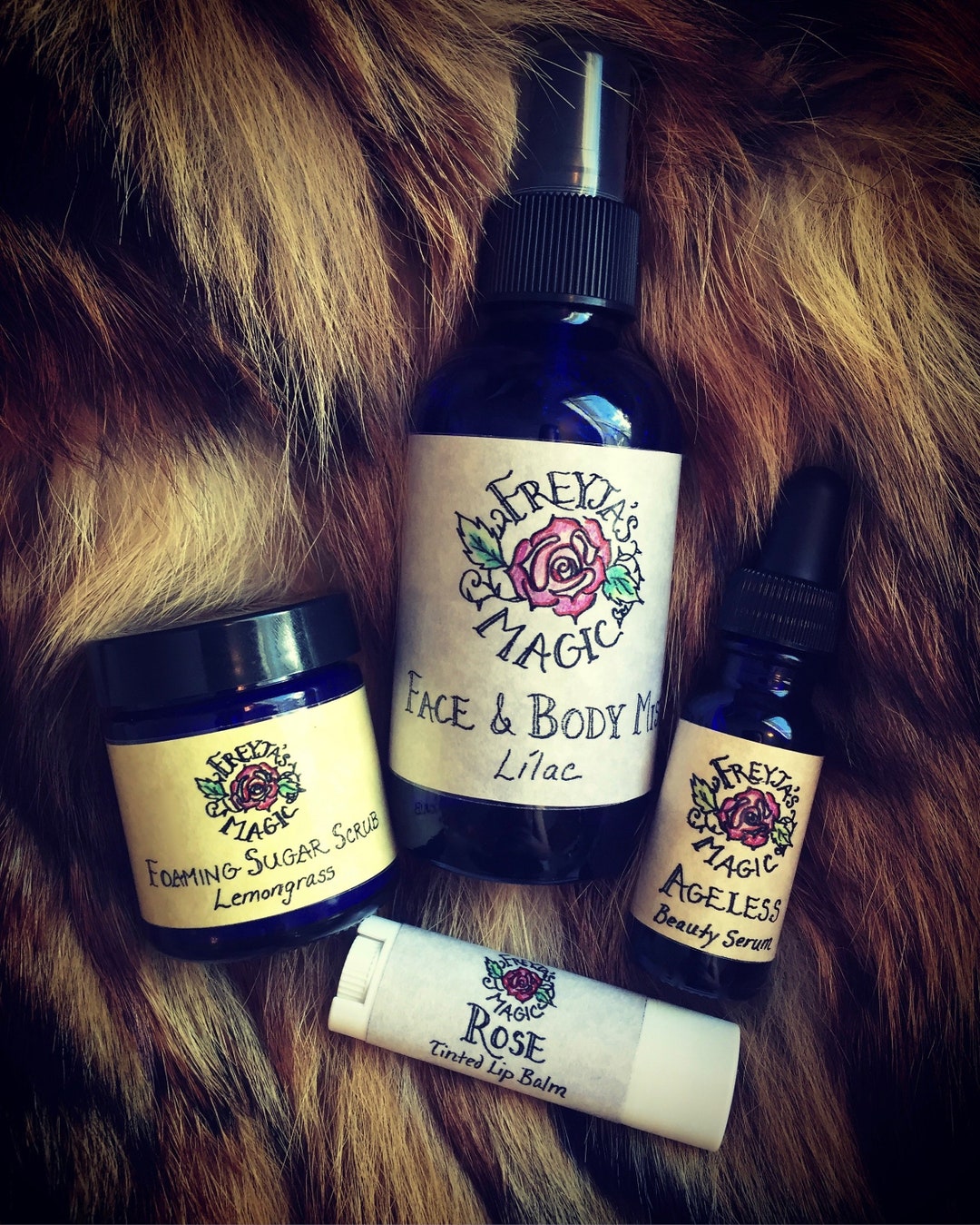 Viking Woman Ageless Beauty Gift Set | Foaming Sugar Scrub, Toner and ...