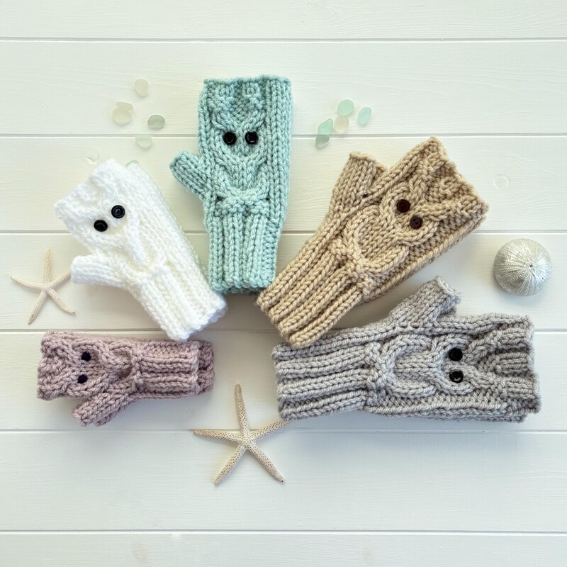 Child Knit Glove Pattern - Etsy