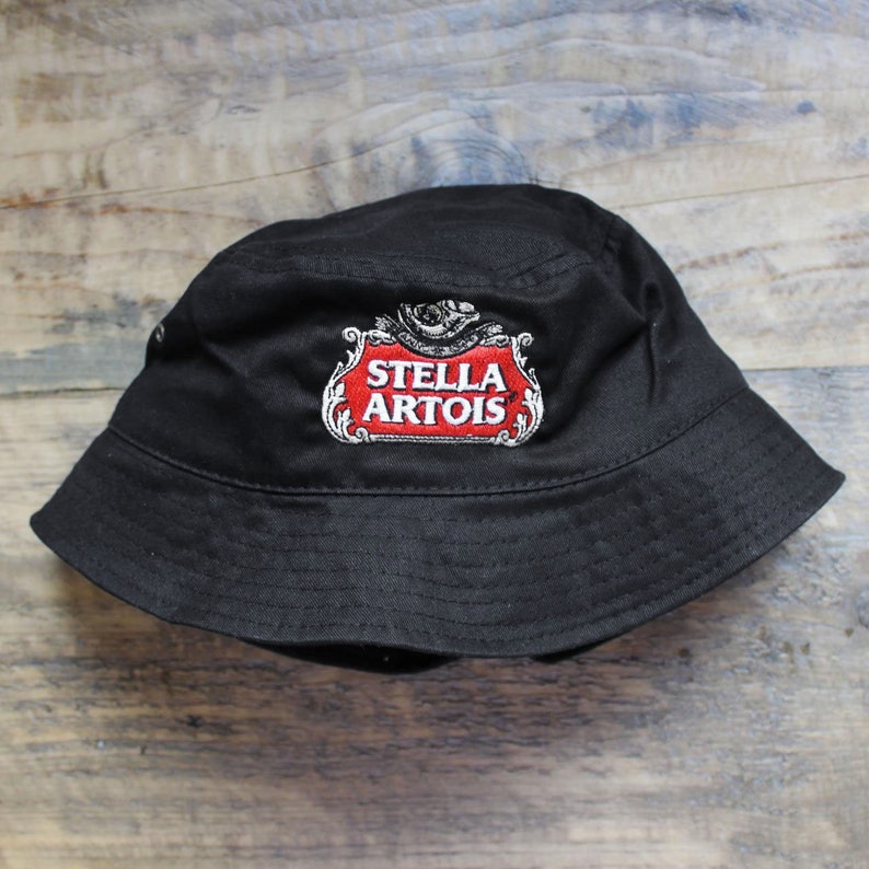 Vintage Stella Artois Bucket Hat - Etsy