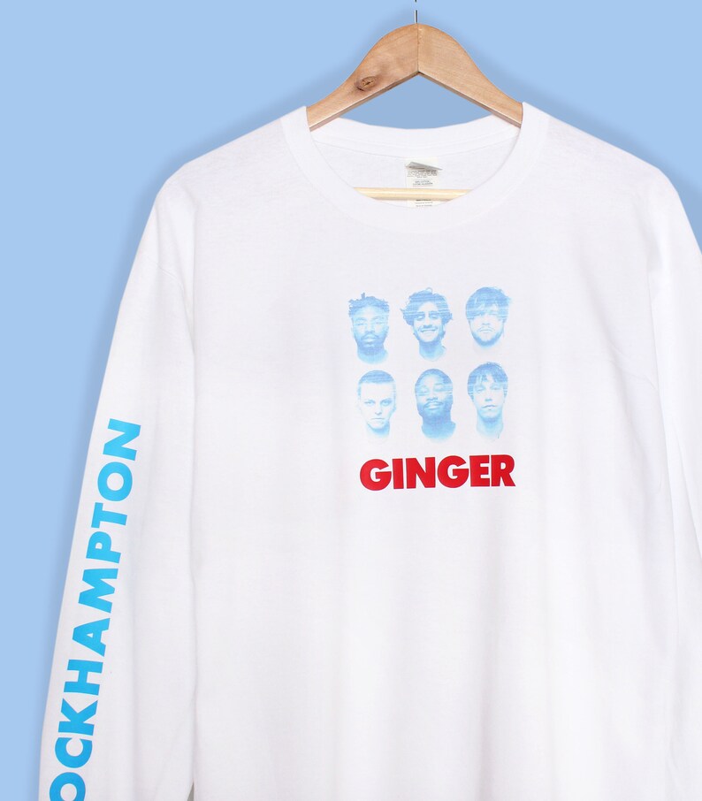 Brockhampton Ginger Long Sleeve T Shirt - Etsy UK