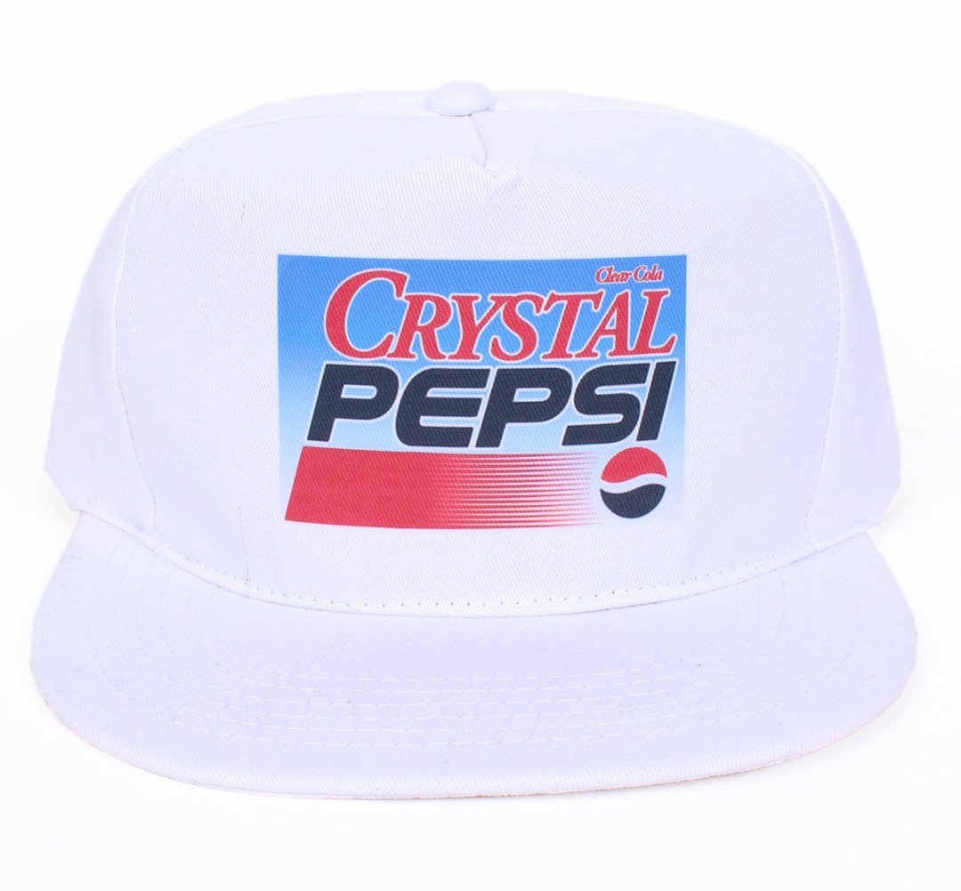Vintage Crystal Pepsi Snapback Hat Cap NEW - Etsy