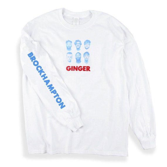 Brockhampton Ginger Long Sleeve T Shirt - Etsy UK