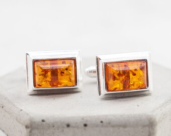 Baltic Amber Cufflinks | Etsy