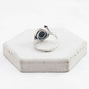 Baltic Amber Poison Ring Sterling Silver Poison Ring Vintage Poison ...