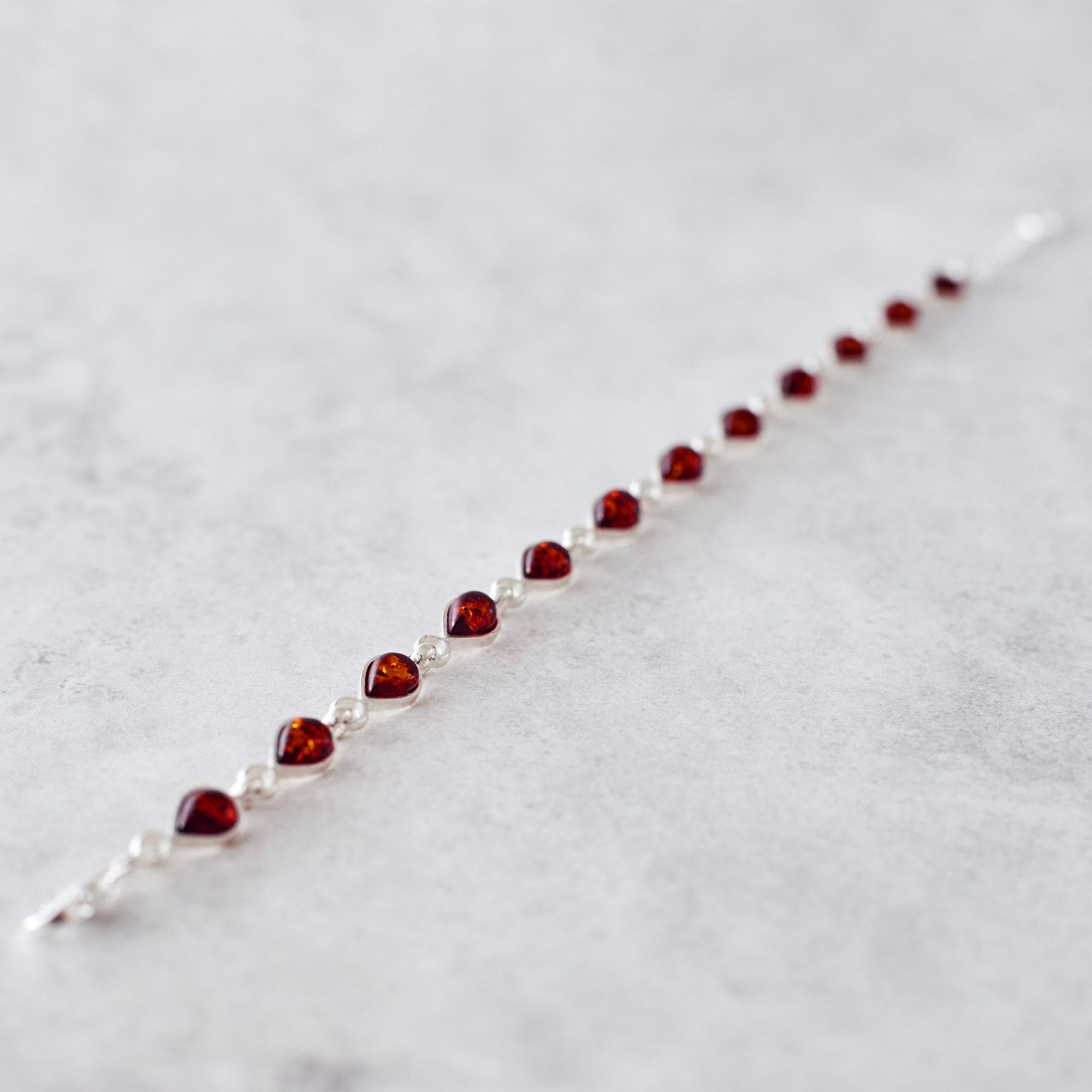 Elegant Amber Bracelet Baltic Amber Bracelet Amber and Silver Bracelet ...