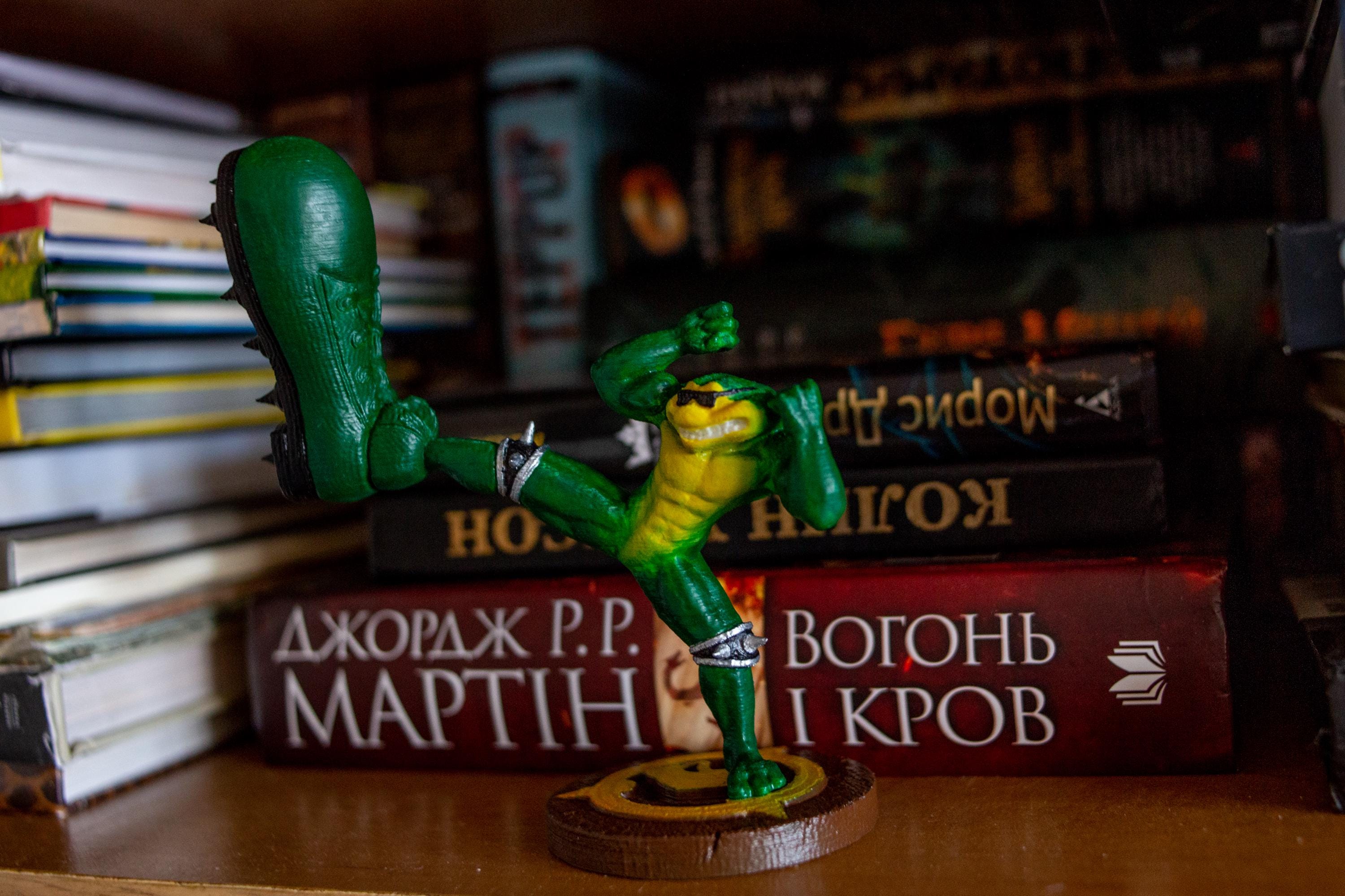 Battletoads Action Figure Rash Free Shipping - Etsy