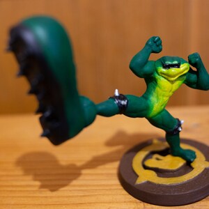 Battletoads Action Figure Rash Free Shipping - Etsy