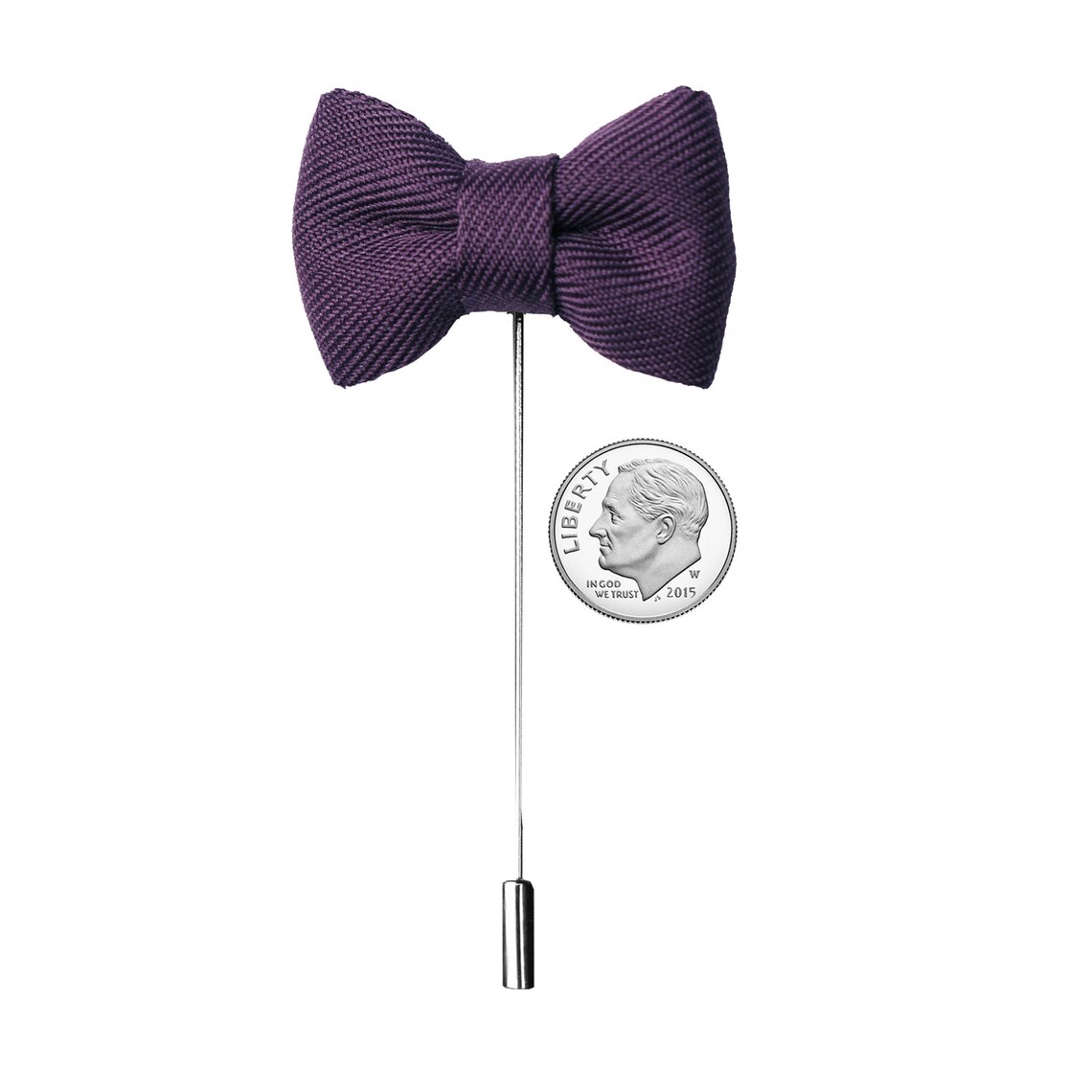 Purple Lapel Pin, Purple Bowtie Pin, Wedding, Mens Lapel Pin ...