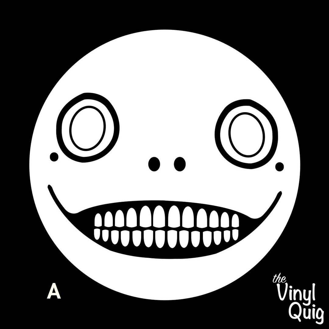 Nier Automata Emil Head Face Vinyl Sticker - Inspired by Square Enix ...