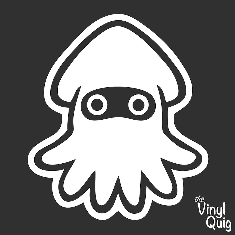 Blooper Vinyl Sticker Inspired by Nintendo's Super Mario - Etsy