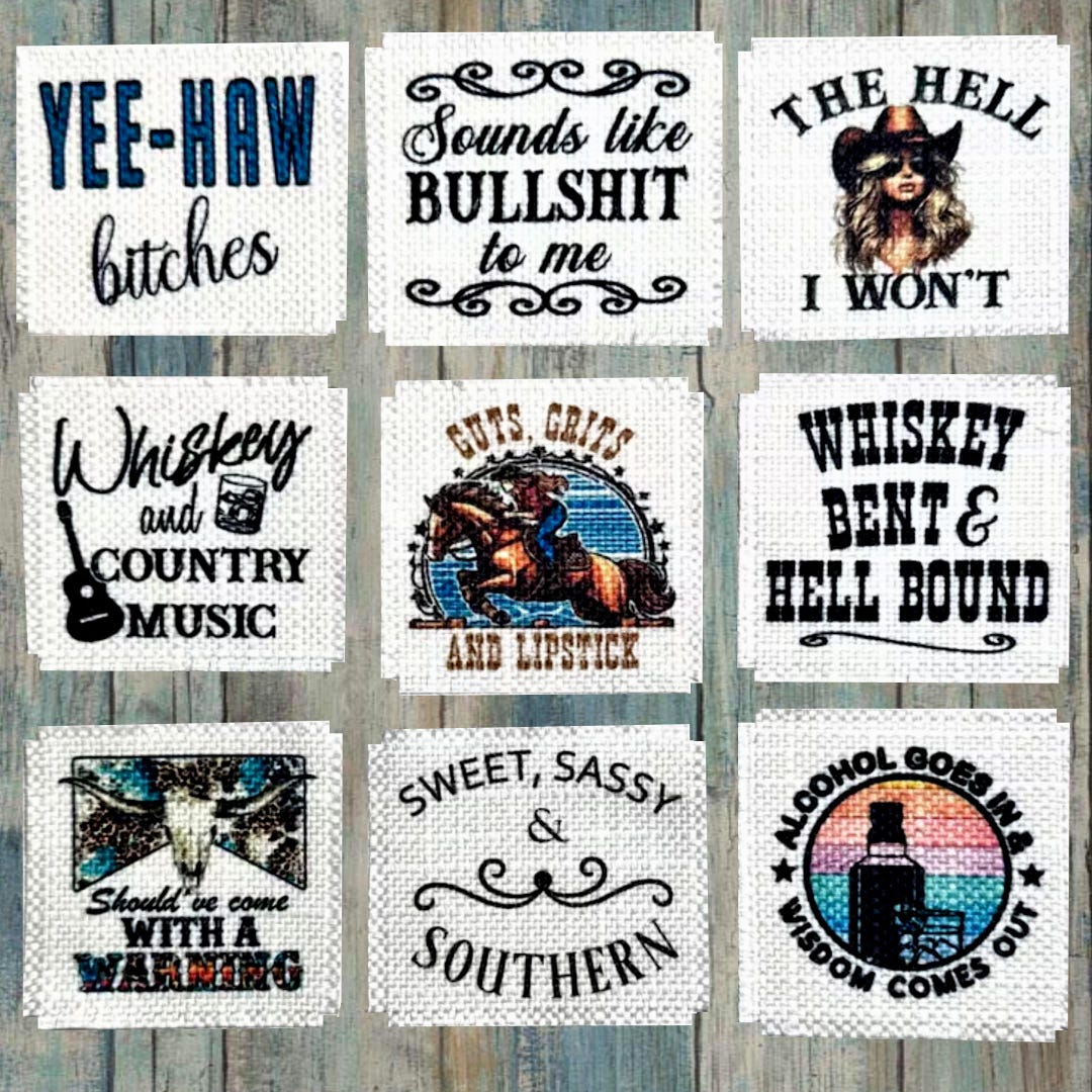 Trucker Hat Patch, Cap Patch, Rodeo Patch, Cowboy Patch, Rodeo Babe ...