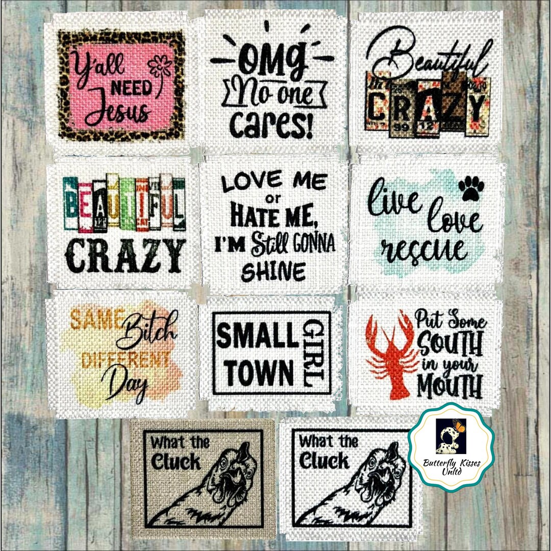 Frayed Trucker Hat Patch: Small Town, Rescue, & Funny Quotes - Etsy