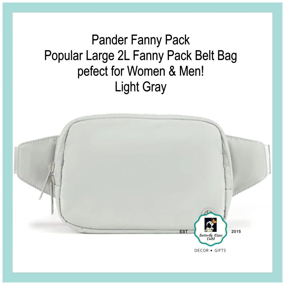 Pander Nylon Crossbody Belt Bags: Pander 2L Hip Pack, Fanny Pack - Etsy