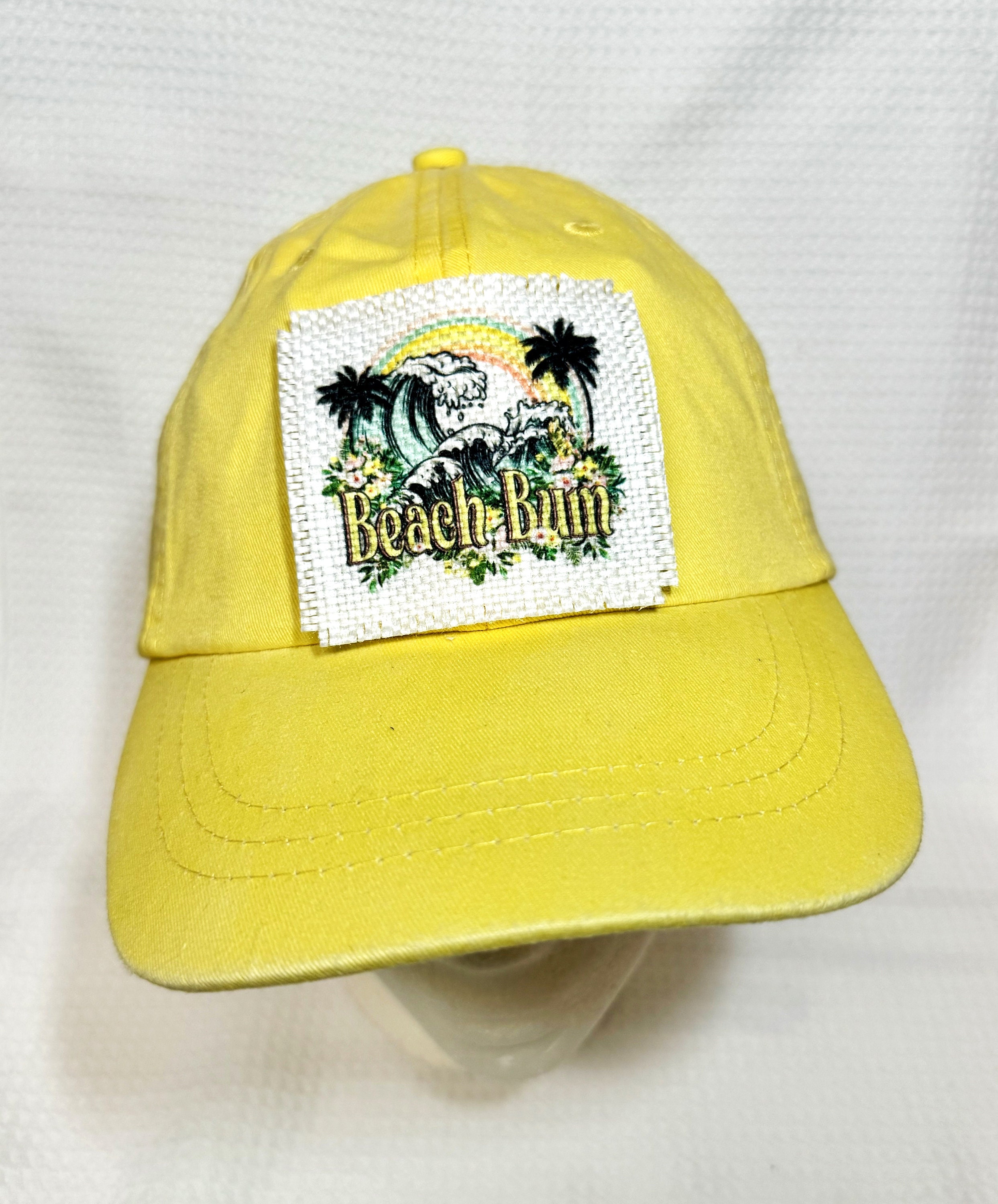 Frayed Edge Hat Patch: Custom Sew-on or Glue-on Polyester Patch - Etsy