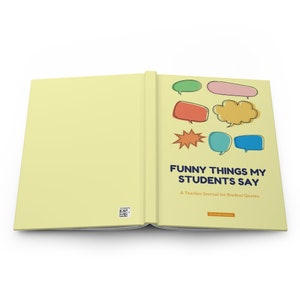 Funny Things My Students Say Teacher Journal - Gift for Teachers - Etsy