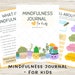 Mindfulness Journal for Kids | Social Worker Therapy Tools for Kids ...