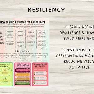 Trauma Coping Skills Handouts for Kids & Teens | Printable Therapy ...