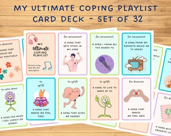 Coping Skills Activities - Etsy