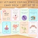My Ultimate Coping Playlist Card Deck - Set of 32 | Coping Skills Card ...