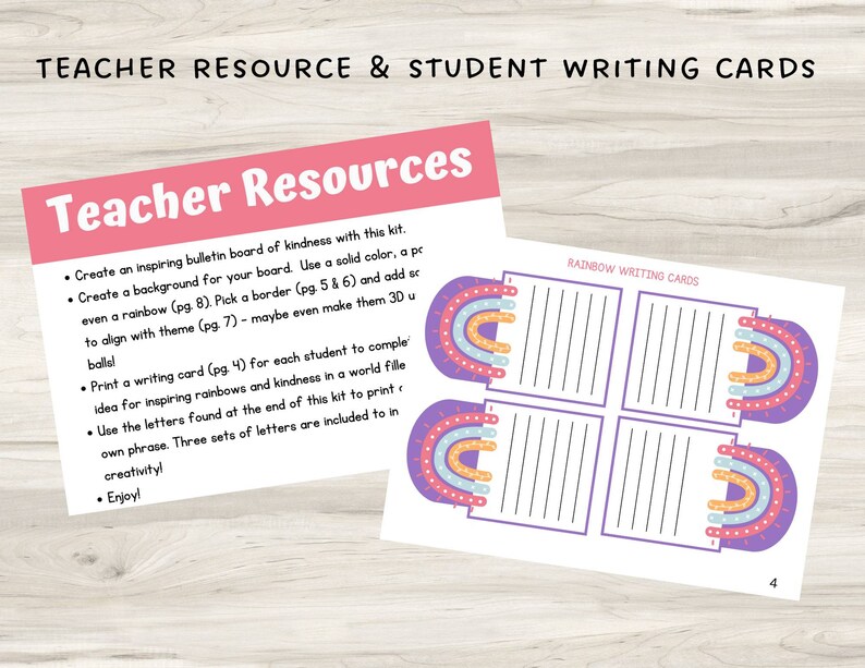 Be the Rainbow Bulletin Board Classroom Kit | Kindness Bulletin Board ...