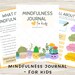 Mindfulness Journal for Kids | Social Worker Therapy Tools for Kids ...