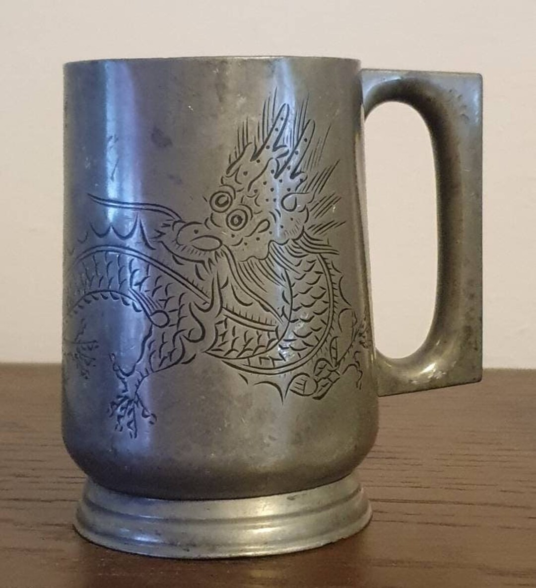 Antique Dragon Kut Hing Swatow Pewter Tankard Chinese 1930's - Etsy