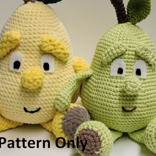 Percy Pear Crochet Pattern - Etsy