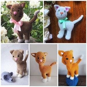Crochet Cat Pattern | Etsy