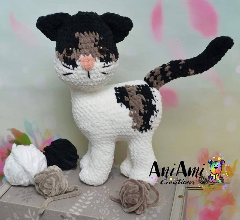 Crochet Cat Pattern - Etsy