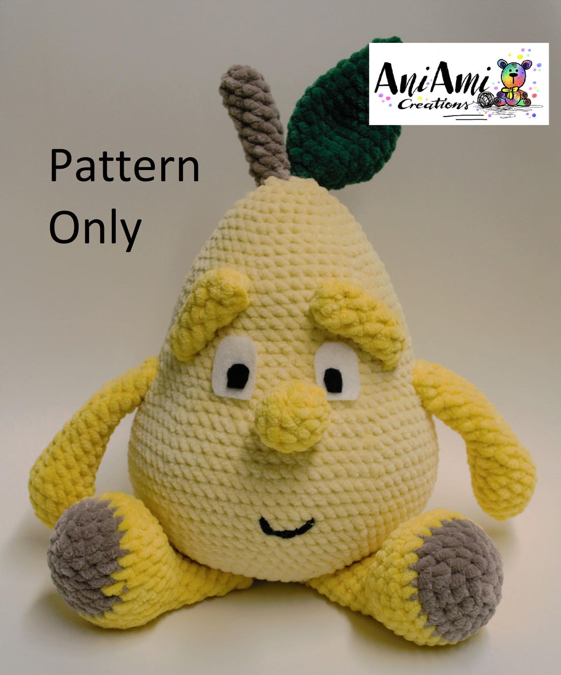 Percy Pear Crochet Pattern - Etsy