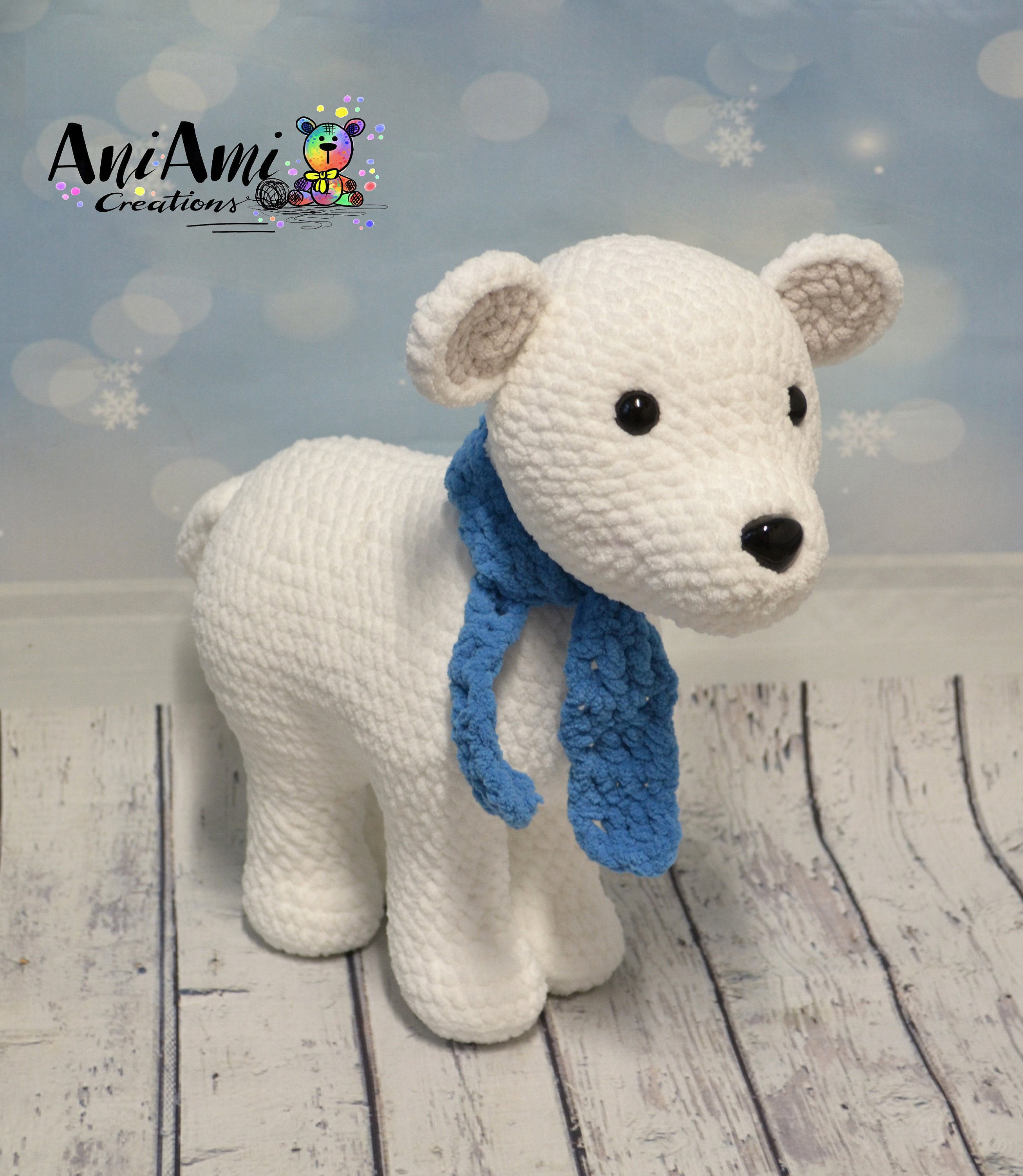 Polar Bear Crochet Pattern Etsy