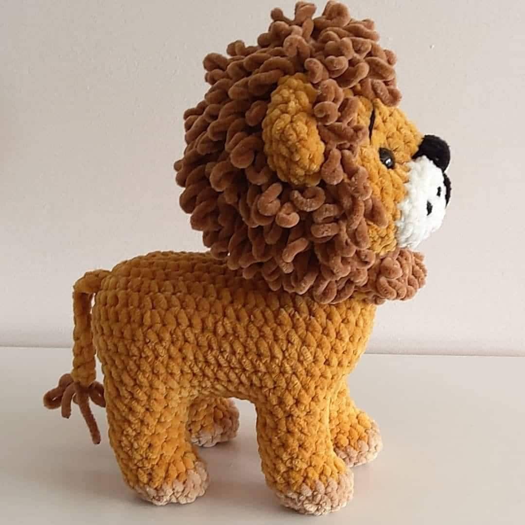 Lion Crochet Pattern | Etsy
