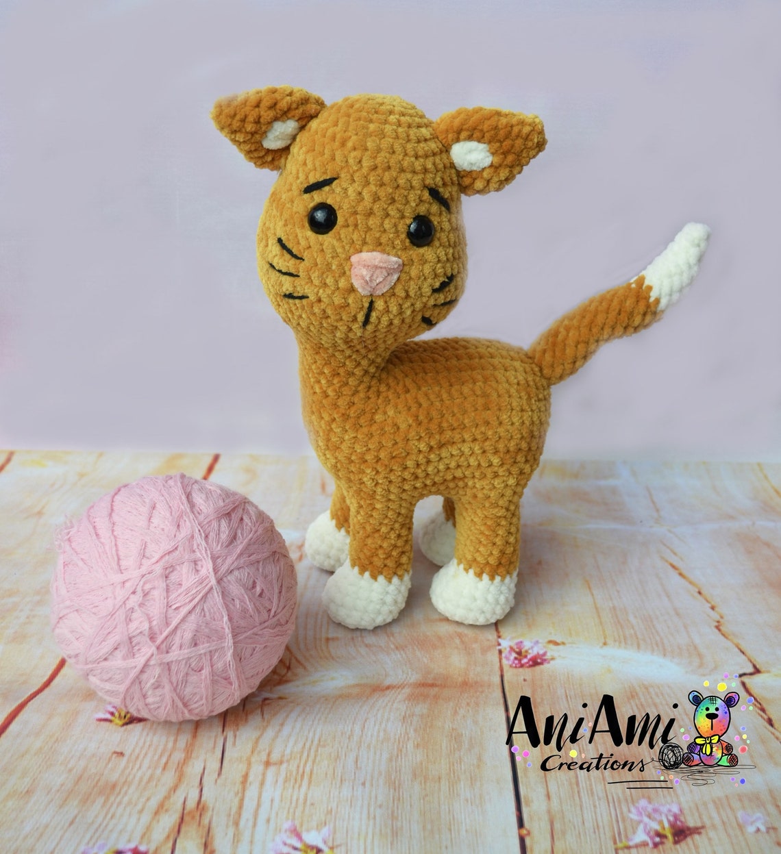 Crochet Cat Pattern - Etsy