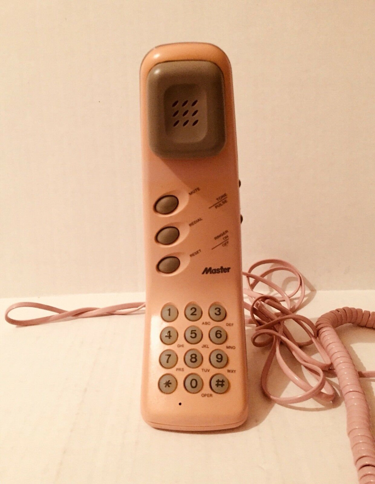 Stand up Phone Push Button Telephone W/ Box MT-111 1980 Vintage Works ...