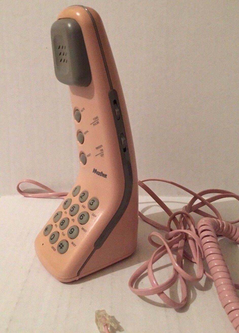 Stand up Phone Push Button Telephone W/ Box MT-111 1980 Vintage Works ...