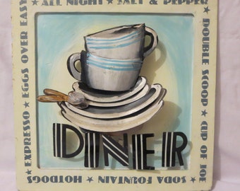Diner Tin Sign - Etsy