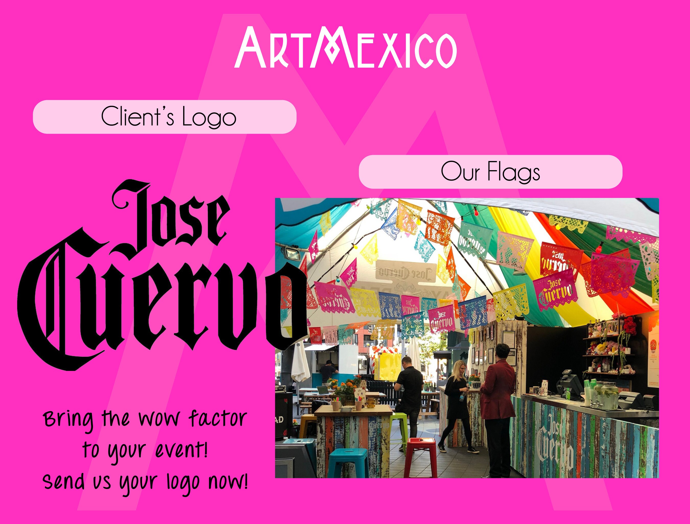 Branded Bunting Marketing Activation Event Decor Flags With Your Logo ...