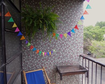 Mini Bunting Flags - Etsy
