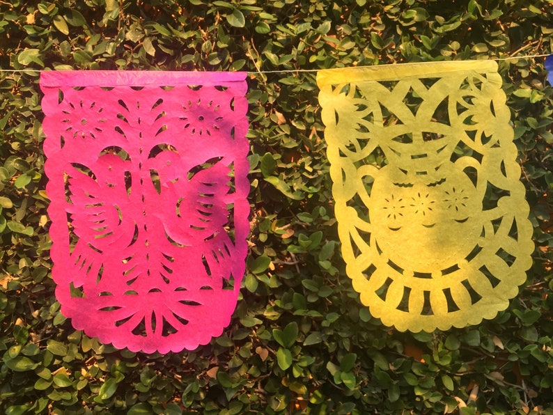 Cinco De Mayo Papel Picado Bunting Party Decorations 5 De Mayo Mexican ...