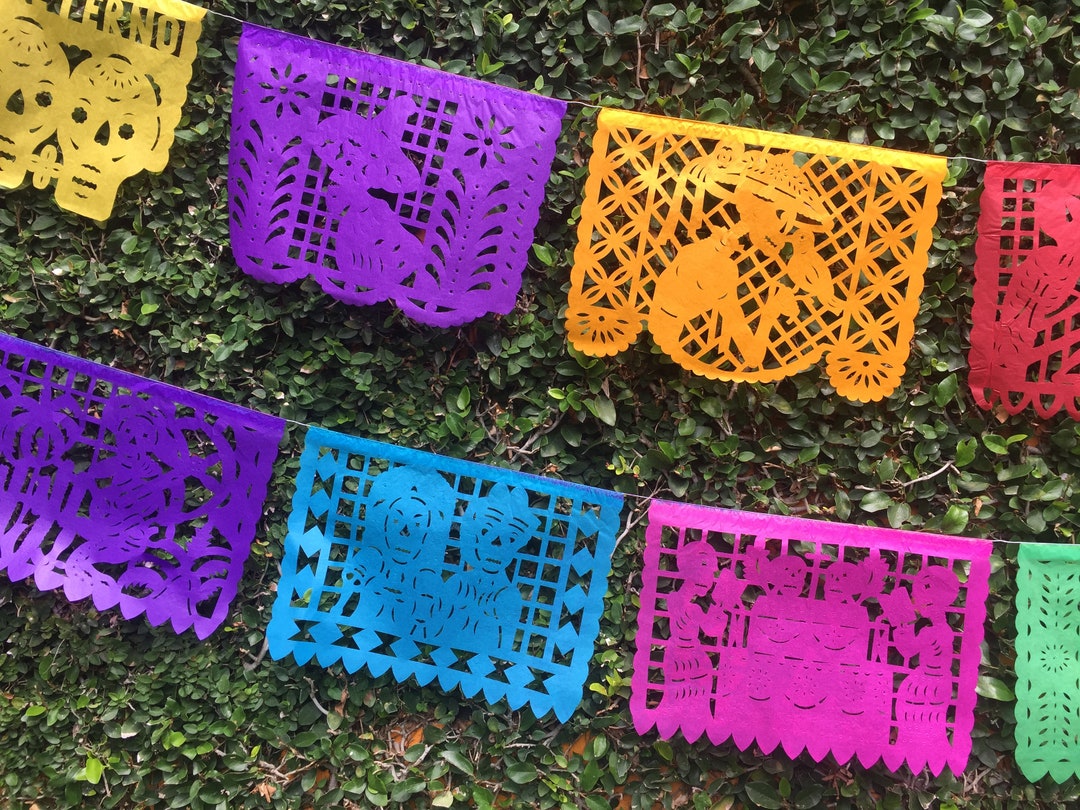 Day of the Dead Banner Party Decorations | Dia De Los Muertos 5m/16ft ...