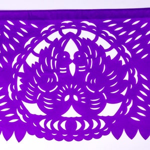 Mexican Fiesta Tissue Paper Papel Picado in Custom Lengths to Fit Your ...