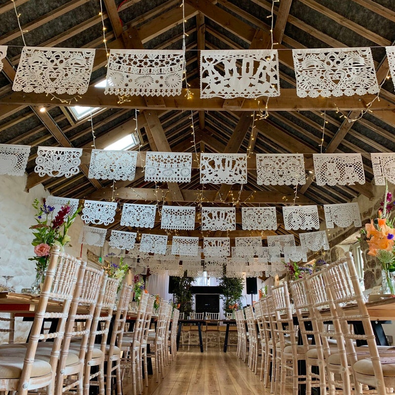 Papel Picado Table Numbers - Etsy