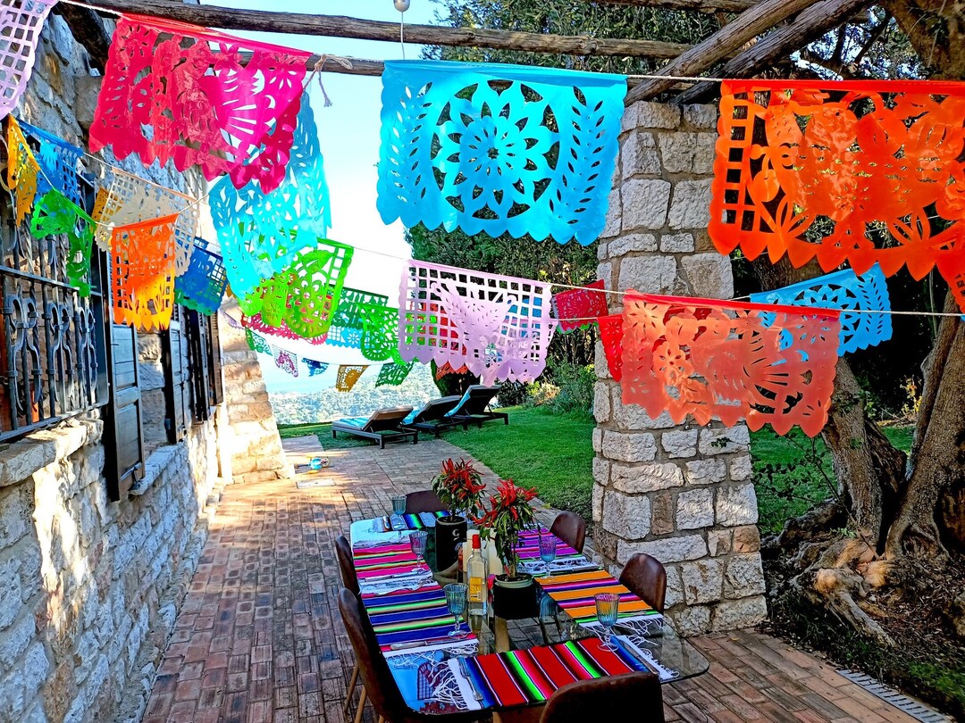 Outdoor Banners | Outdoor Party Decor | Waterproof Bunting | Outside ...