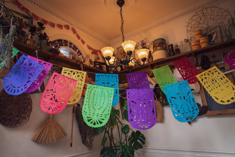 Cinco De Mayo Papel Picado Bunting Party Decorations 5 De Mayo Mexican ...