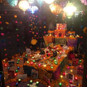 Cempasuchil Day of the Dead Marigold Flowers - Dia De Los Muertos ...