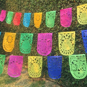 Cinco De Mayo Papel Picado Bunting Party Decorations 5 De Mayo Mexican ...