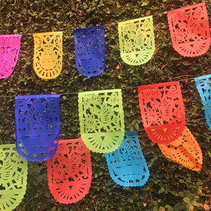 Cinco De Mayo Papel Picado Bunting Party Decorations 5 De Mayo Mexican ...